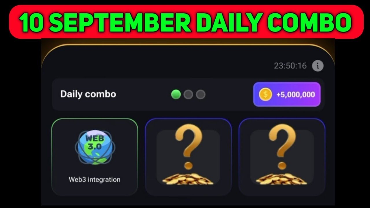 10 September Hamster kombat Daily Combo Card | Daily Combo Card Today ...