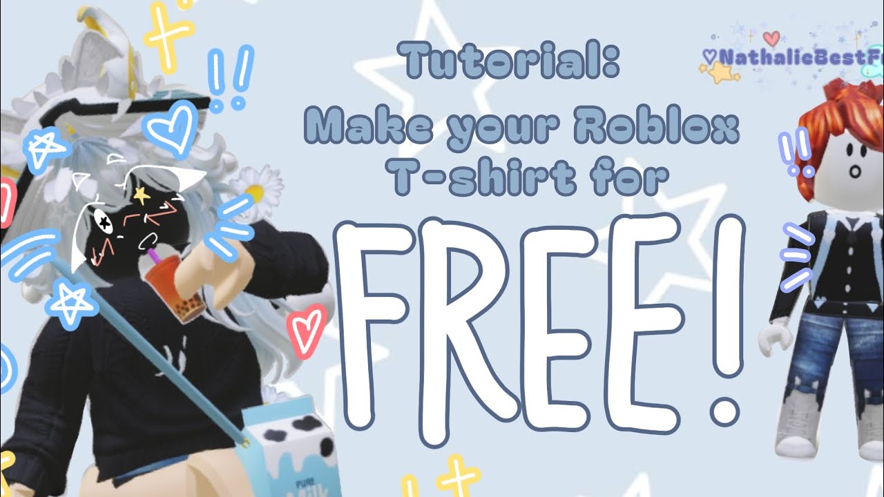 Roblox T-shirt making tutorial | Easy Roblox Tutorials - YouTube