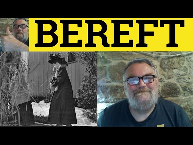 Bereft Movie