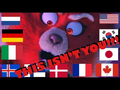 "THIS ISN'T YOU!!!" Multilanguage // Turning Red - YouTube