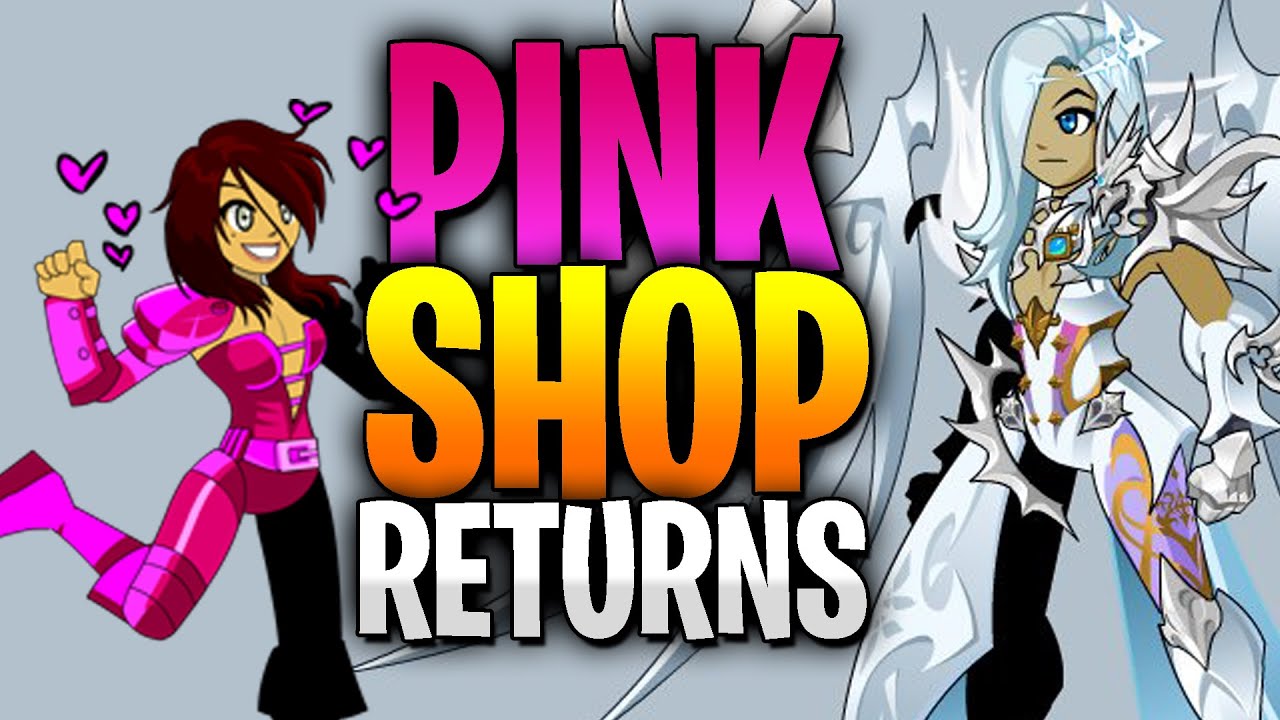 Beleen's Pink Shop is coming back! AQW - YouTube