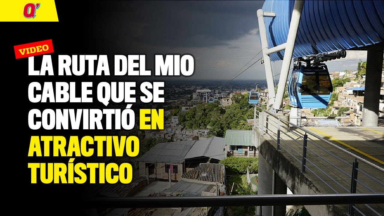 La ruta del MIO Cable que se convirtió en atractivo turístico | Qhubo ...
