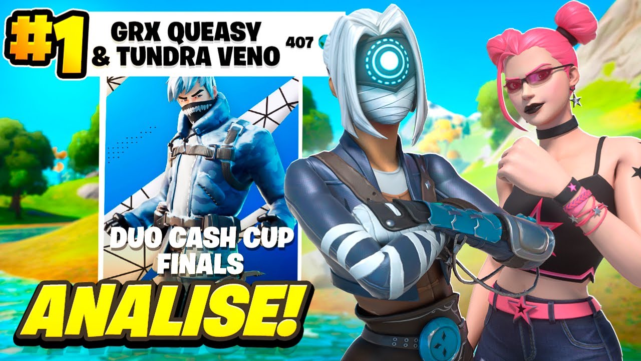 ANÁLISE QUEASY E VENO (MID E END) FINALS CASH CUP DUO - YouTube