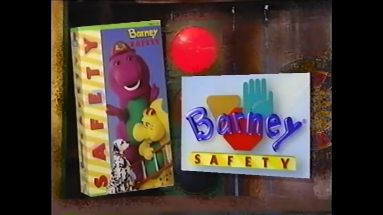 Barney - Barney Safety (1995 Vhs Rip) - YouTube