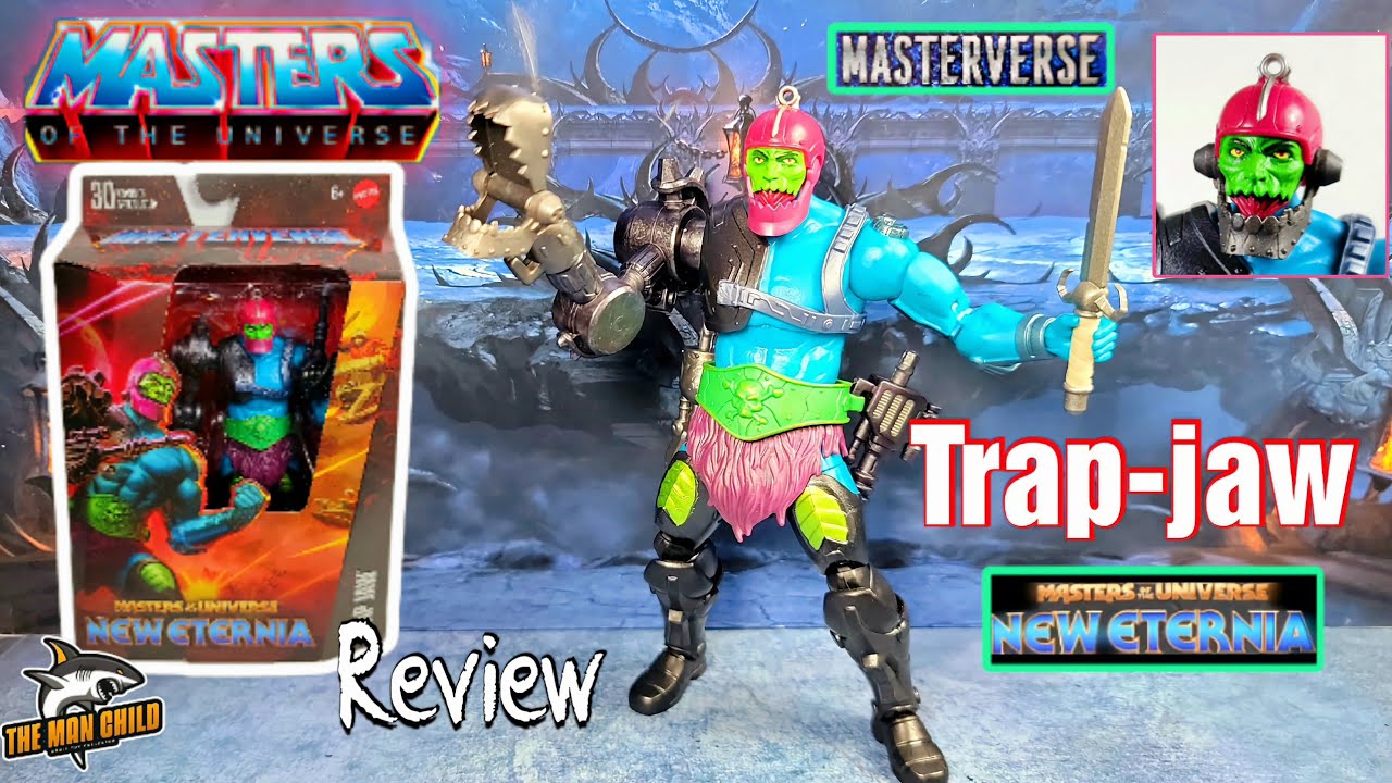 Masters of the Universe Masterverse New Eternia Wave 11 Trap-jaw Figure ...