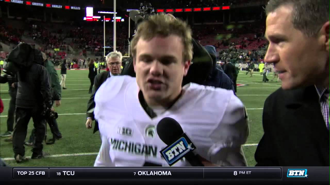 Michael Geiger Post-Game Interview - YouTube