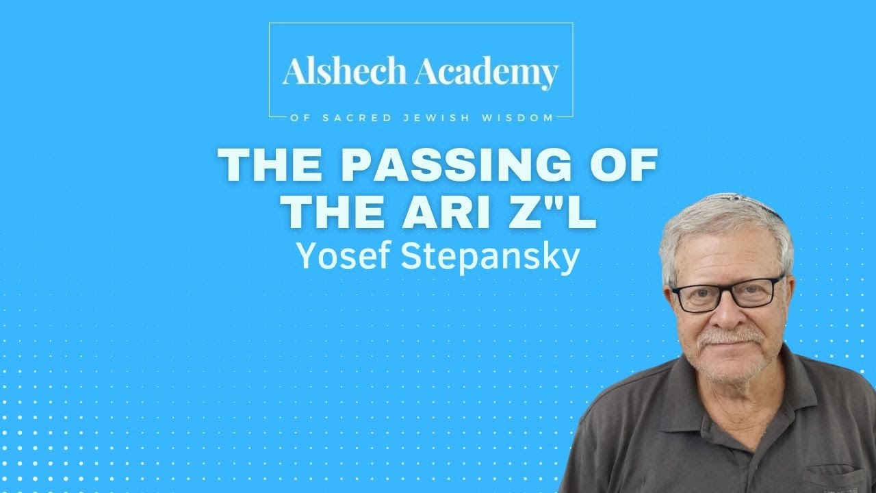 “How The Ari z"l Passed Away“ with Historian Yosef Stepansky - YouTube