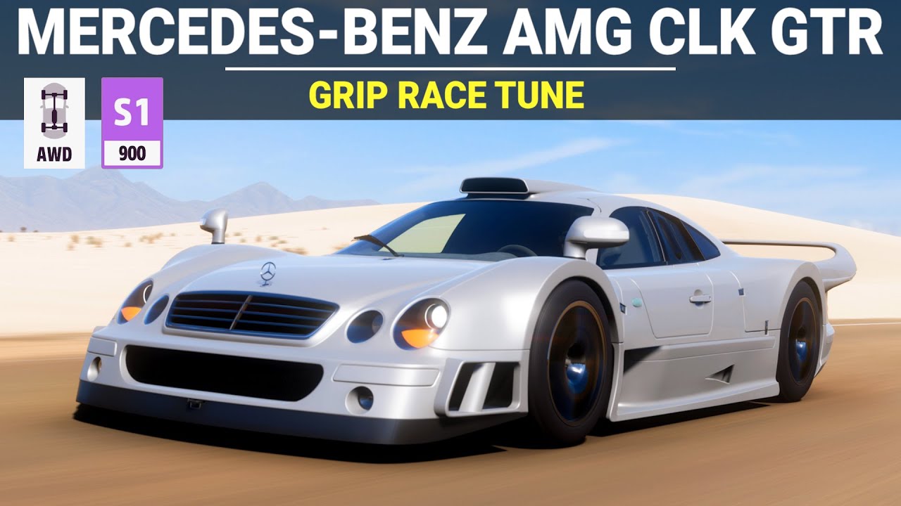 Forza Horizon 5 Tuning - 1998 Mercedes-Benz AMG CLK GTR - FH5 Grip Race ...