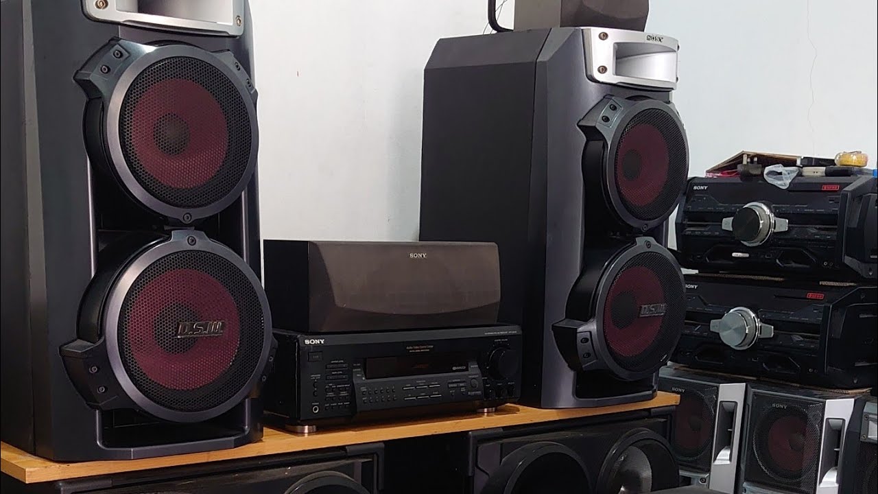 SONY STR DE325 SPEAKER SONY LBT DSW - YouTube