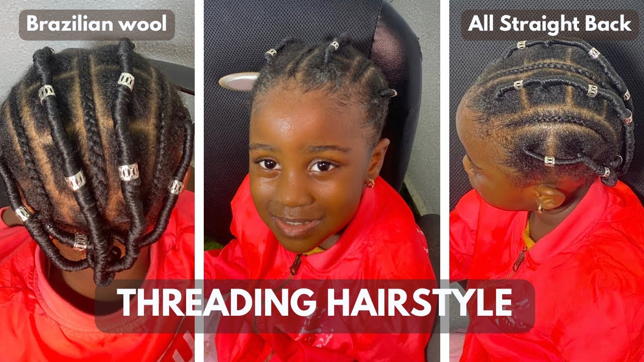 My MOM made ALL STRAIGHT BACKS with BRAZILIAN WOOL for me / THREADING ...