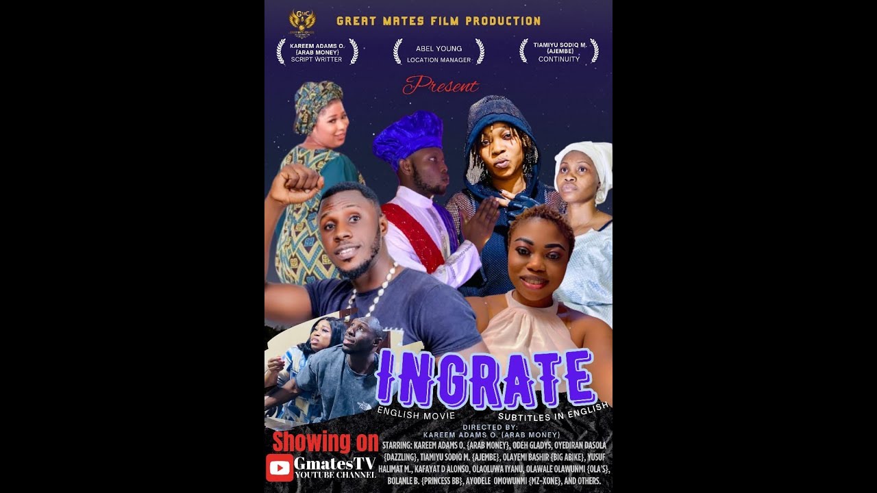 INGRATE - Latest nigerian movie 2024 drama - Kareem Adams| Tiamiyu ...