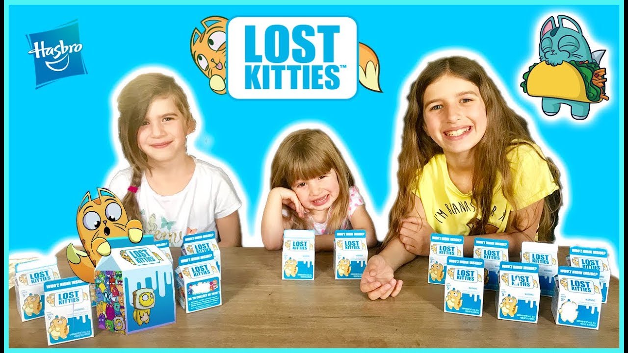 LOST KITTIES Found! | Unboxing HASBRO's New Toy Collectibles | Who'z ...