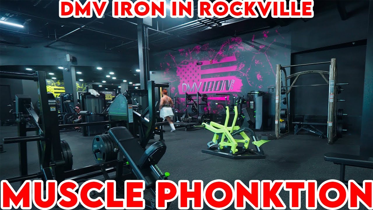 FULL GYM TOUR OF "DMV IRON" GYM IN ROCKVILLE MARYLAND WITH MUSCLE ...