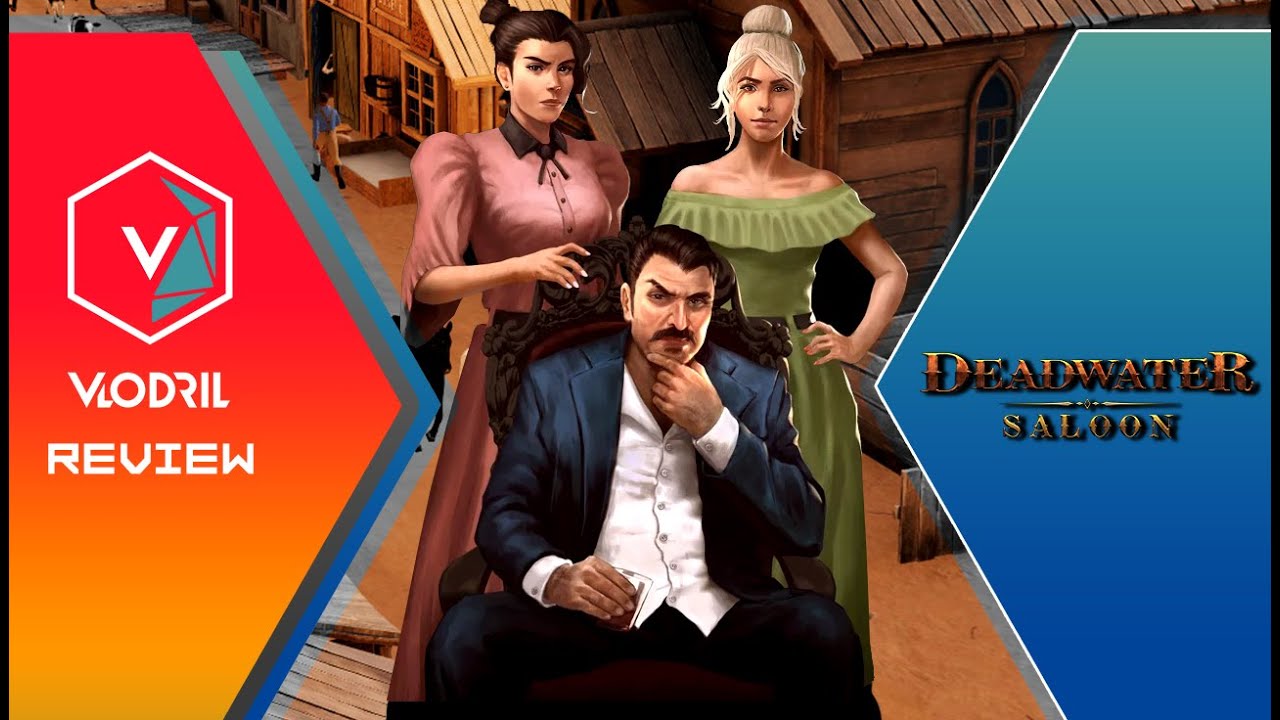 Vlodril's Mini Reviews - Deadwater Saloon - New western sim game - YouTube