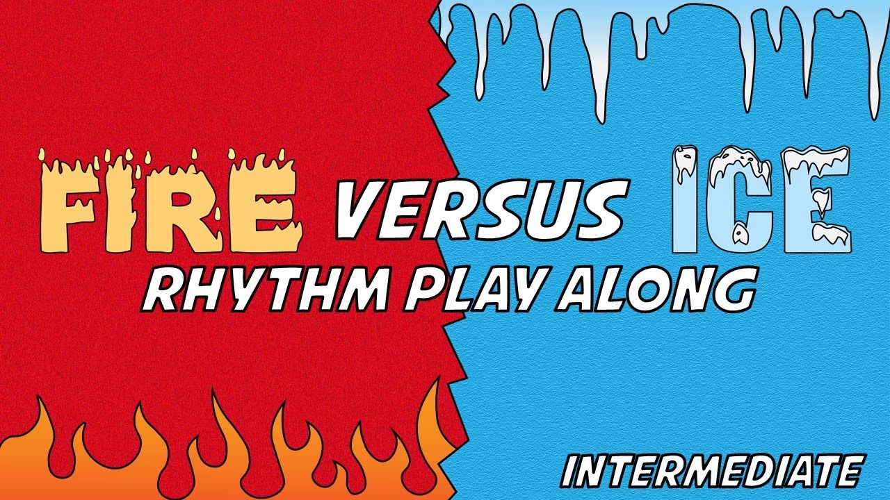 Fire and Ice Versus [Intermediate Mode] - Rhythm Play Along - YouTube