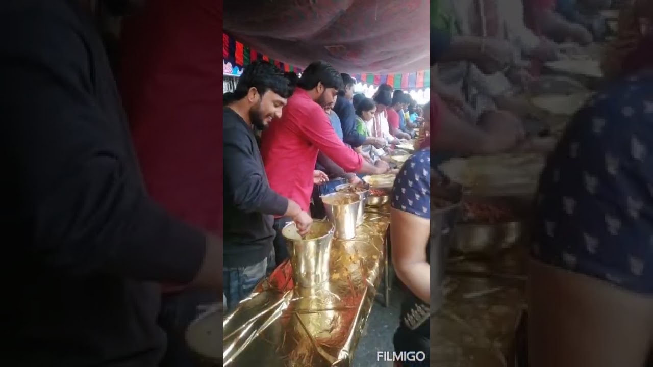 ANNADHANAM#MLA Gana Babu,Corporator PV. Suresh#Devi Navarathrulu, 🙏🙏 ...