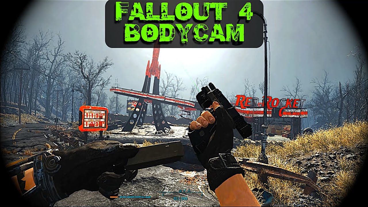 Fallout 4 BodyCam! Custom Weapon Position+Inertia+ReShade #mods #police ...