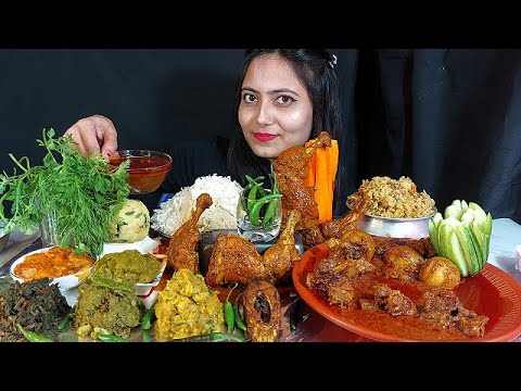 (Differnt TypeOf Vortha)Bean+pumpkin+potato+tomato+Brinjhal Mash+Fish ...