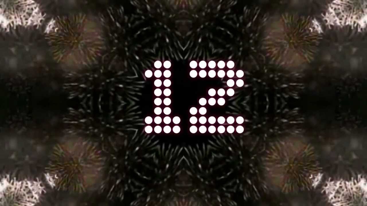 Live Countdown New Years 2012 Clipart