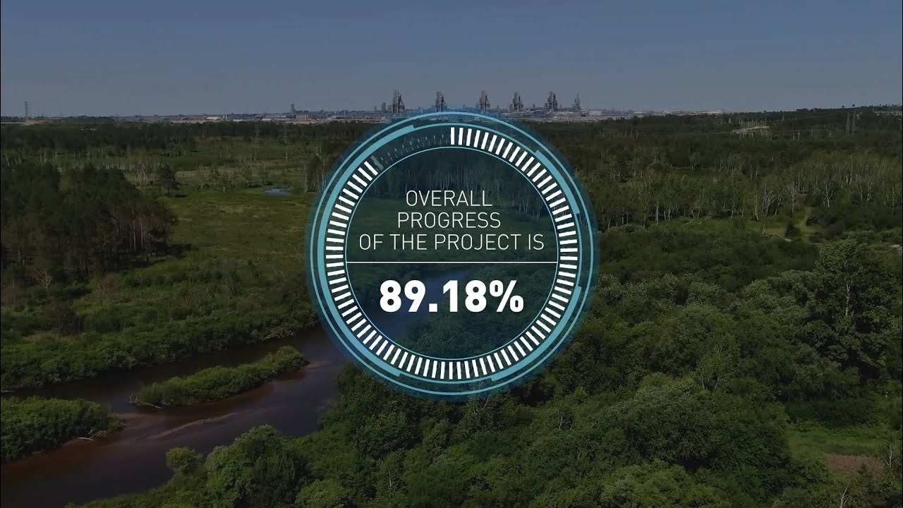 Amur GPP construction reaches 89.18% completion in early July 2023 ...