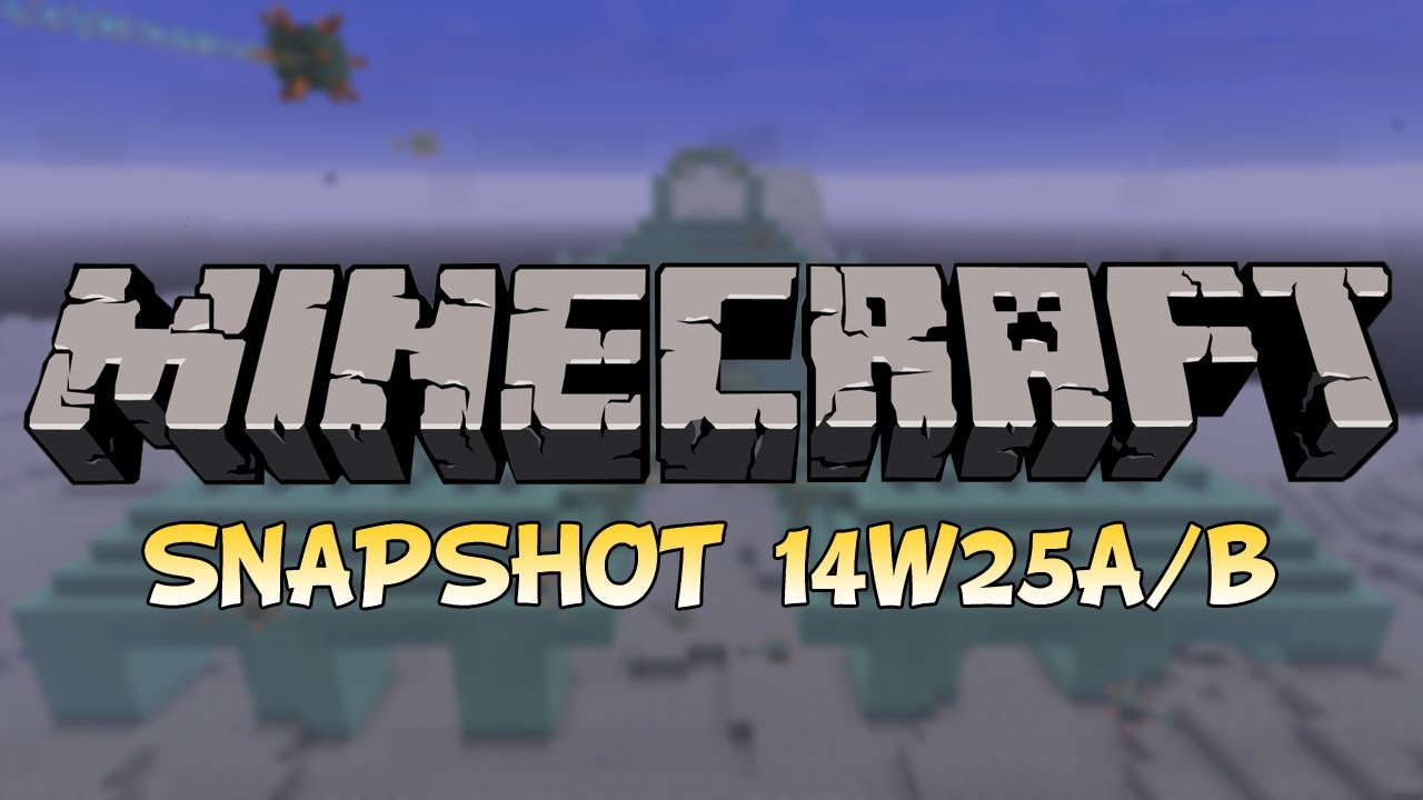 Minecraft Snapshot 14w25a e 14w25b [ITA] - YouTube