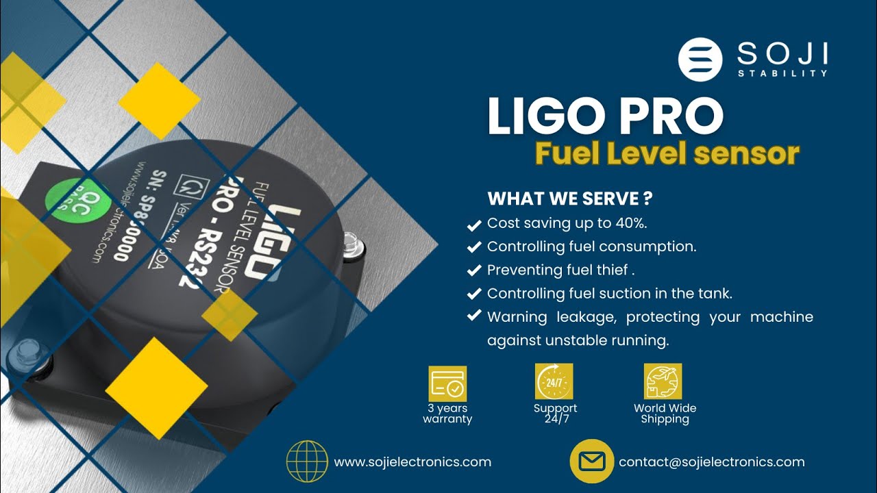 Highlight Features - Ligo Pro fuel sensor - YouTube