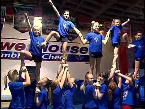 POWERHOUSE Tumble and CHEER west monroe ruston - YouTube