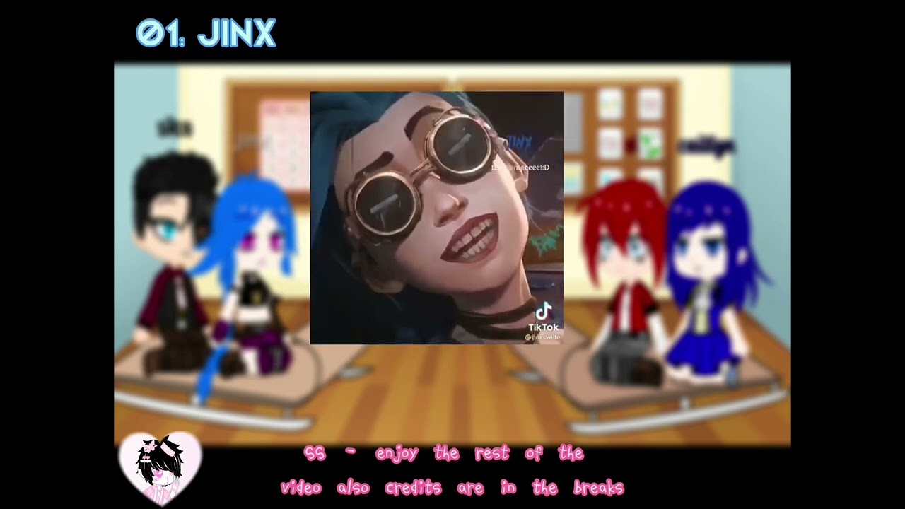 Arcane react to jinx! (1/1) - YouTube