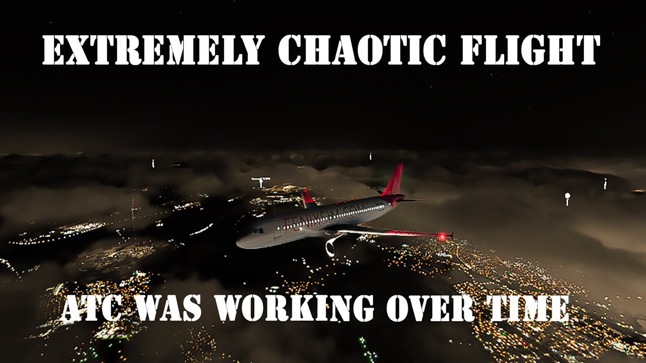Real pilots and ATC made this flight insane - YouTube