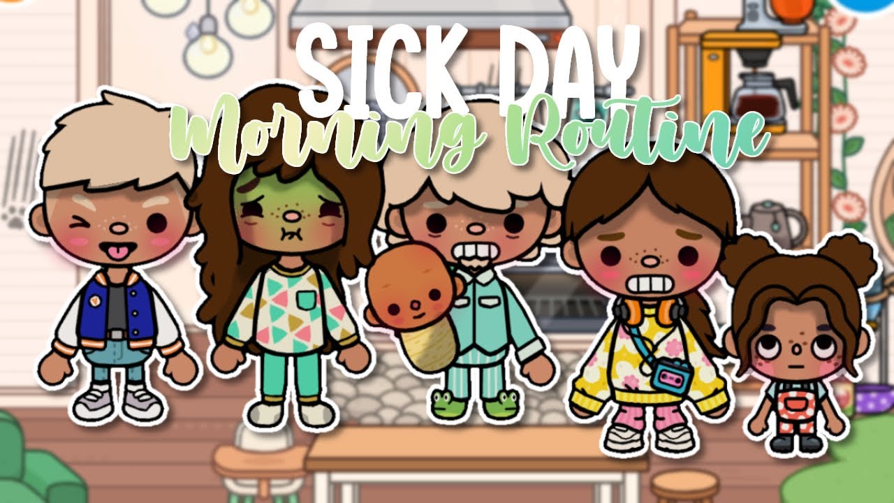 SICK DAY Morning Routine 🤧😷 *With My Voice* Roleplay🍂 - YouTube