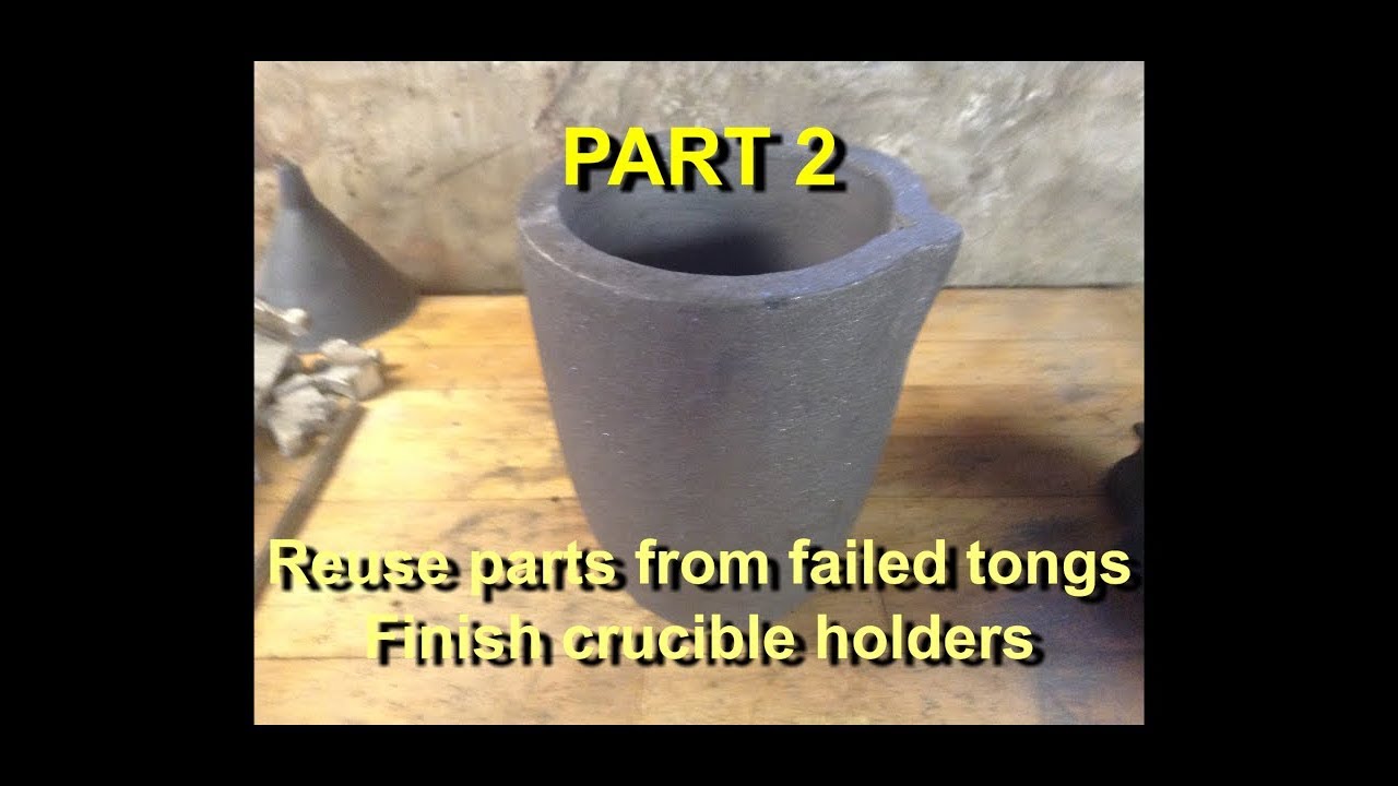 Assembling the crucible holders - YouTube