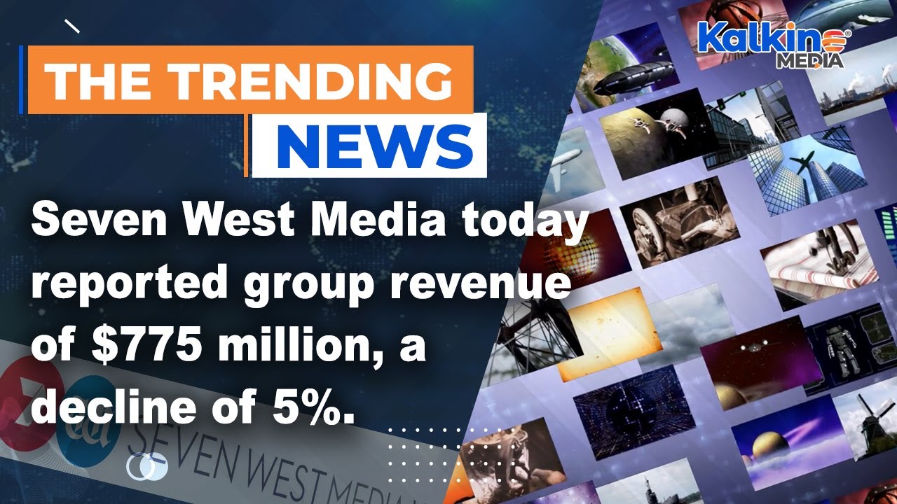 Seven West Media today reported group revenue of $775 million, a ...