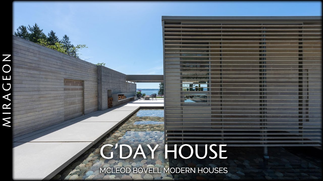 Designed to Frame the Views | G’Day House - YouTube