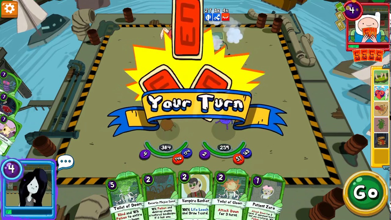 Card Wars 2 Play through: Full Swamp Team - YouTube