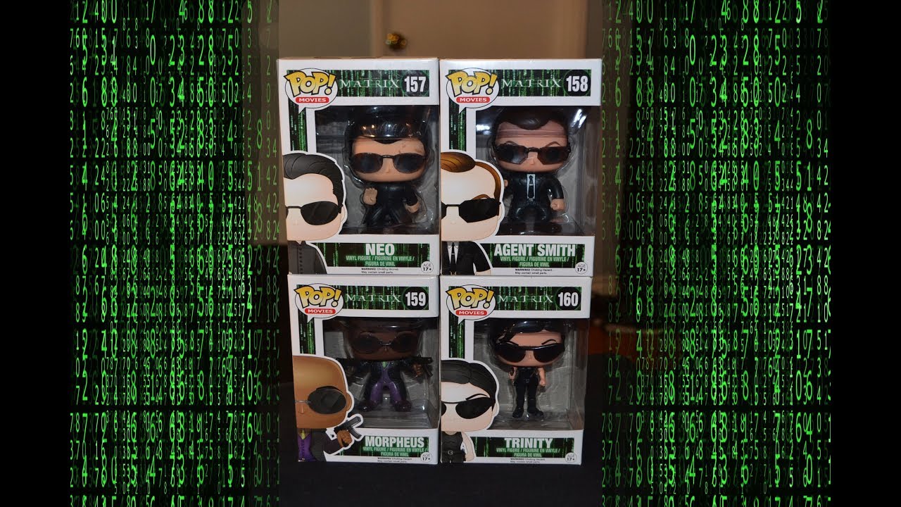 MATRIX FUNKO POP COLLECTION! Neo, Trinity, Agent Smith, Morpheus ...