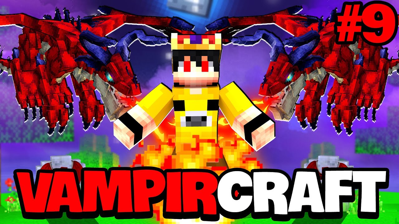 VAMPİR ENDER DRAGON!! | Minecraft VampirCraft #9 - YouTube