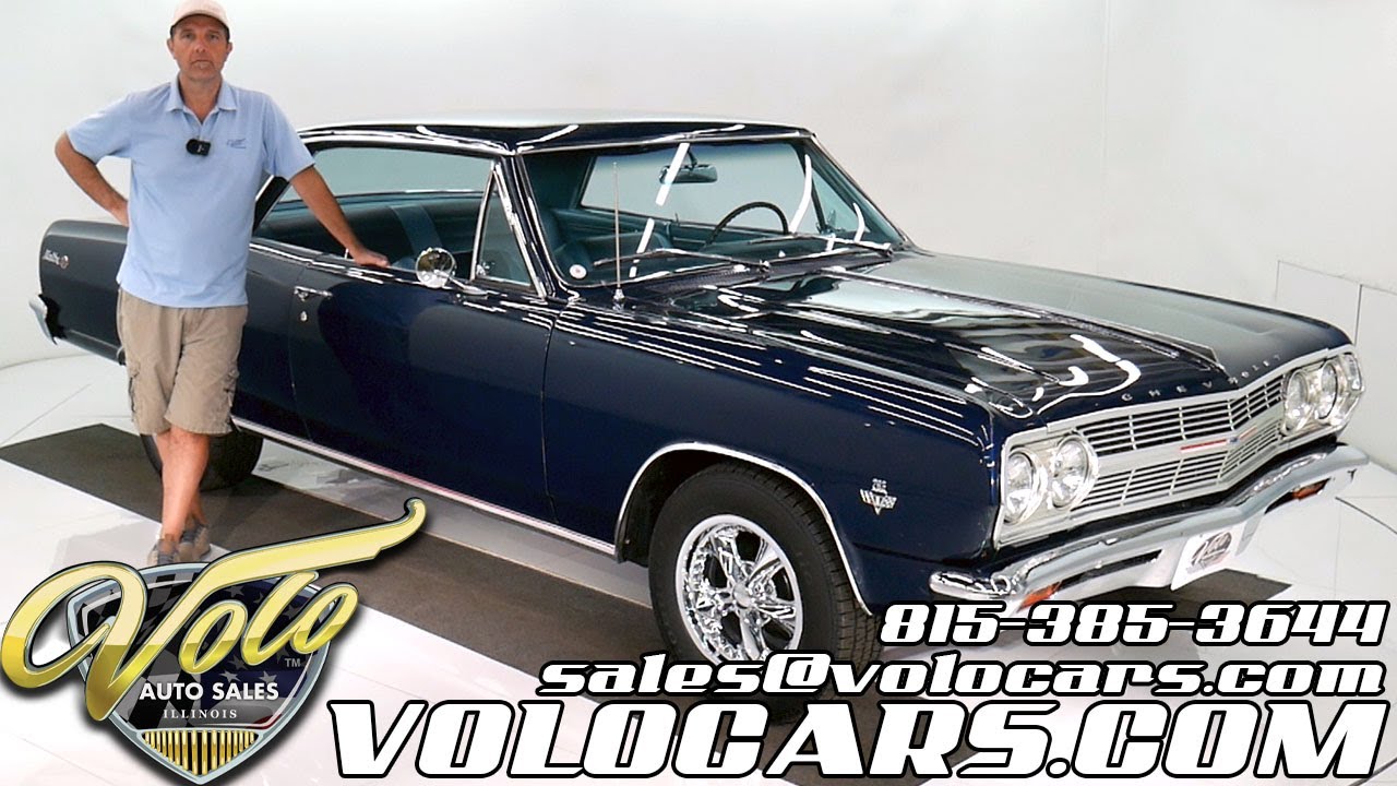 Blue 1965 Chevelle