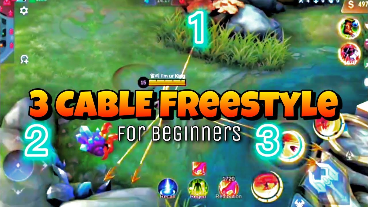 FANNY 3 CABLE FOR BEGINNERS TO BECOME COOL | MOBILE LEGENDS | FANNY ...