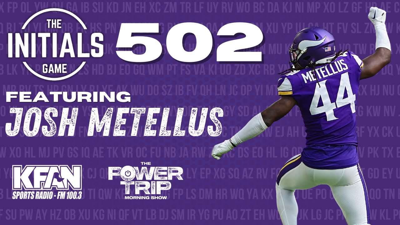 The 502nd Initials Game on The Power Trip feat. Josh Metellus - YouTube