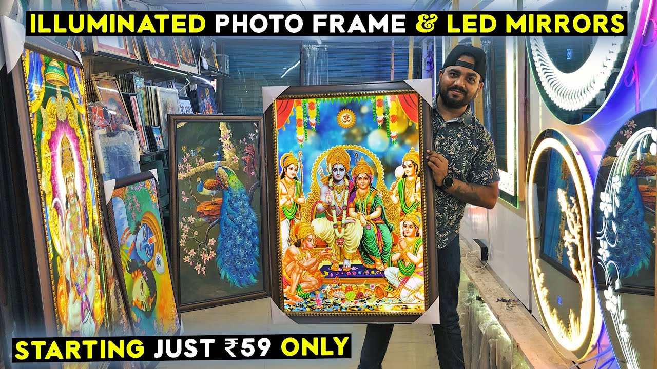 Buy illuminated Photo Frame & Led Mirrors | Starting Just ₹59 Only ...