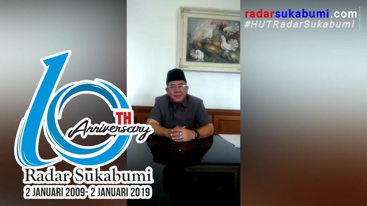 Ketua DPRD Kota Sukabumi Yunus Suhandi - HUT RADAR SUKABUMI ke-10 - YouTube
