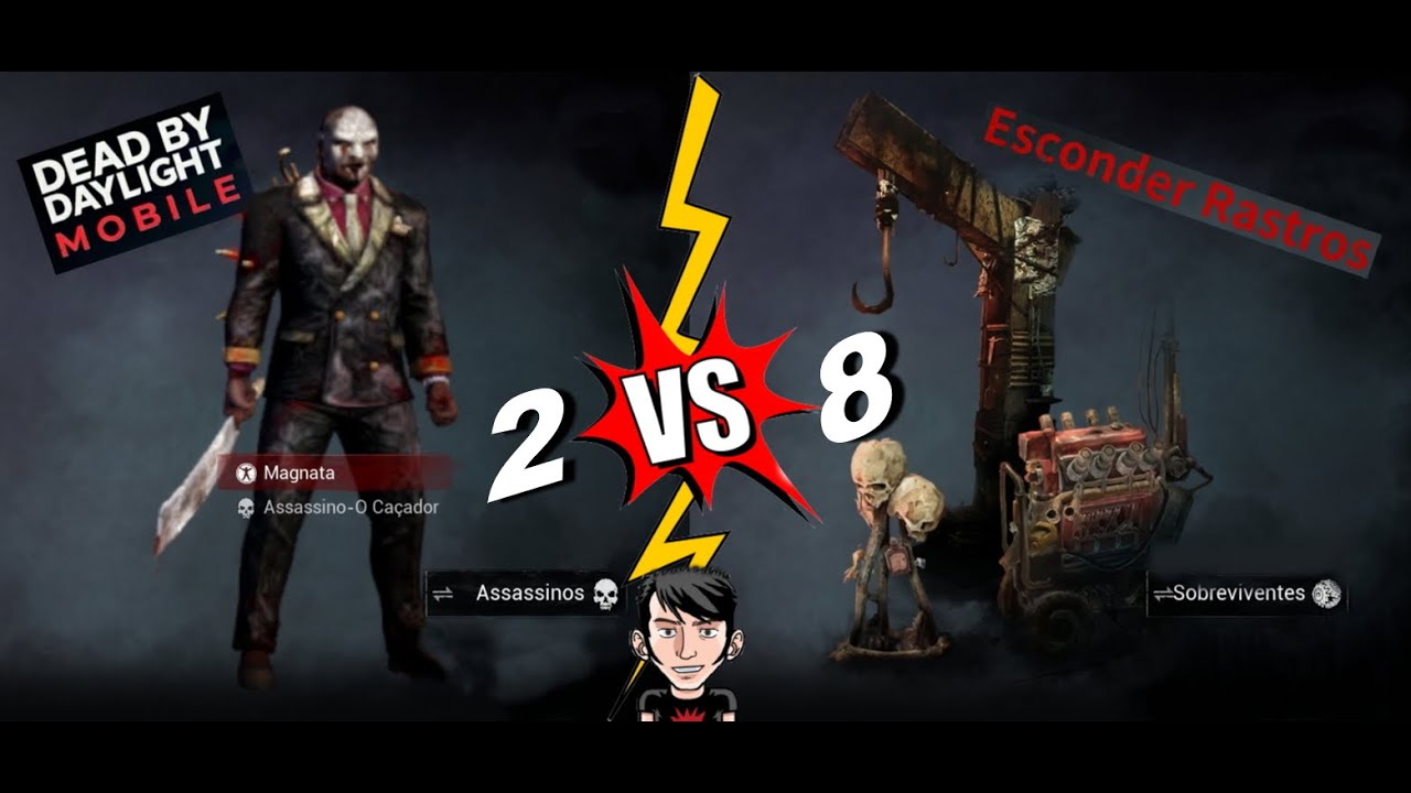 Dead by Daylight Mobile - "Esconder Rastros" 2 vs 8 (Um DBD divertido como você nunca viu ...