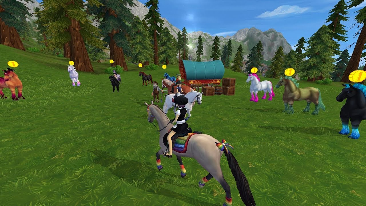 Star stable online - The return of Jorvik wild horses - YouTube