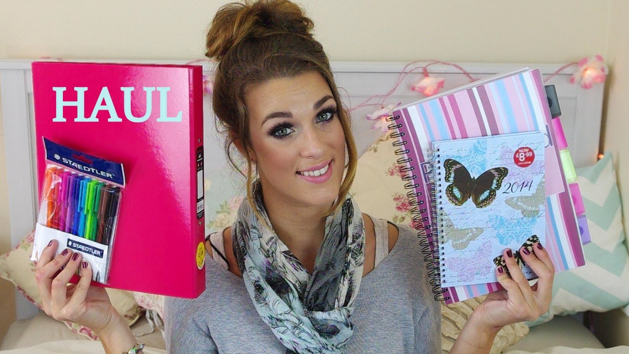 School/University Supplies HAUL! - YouTube