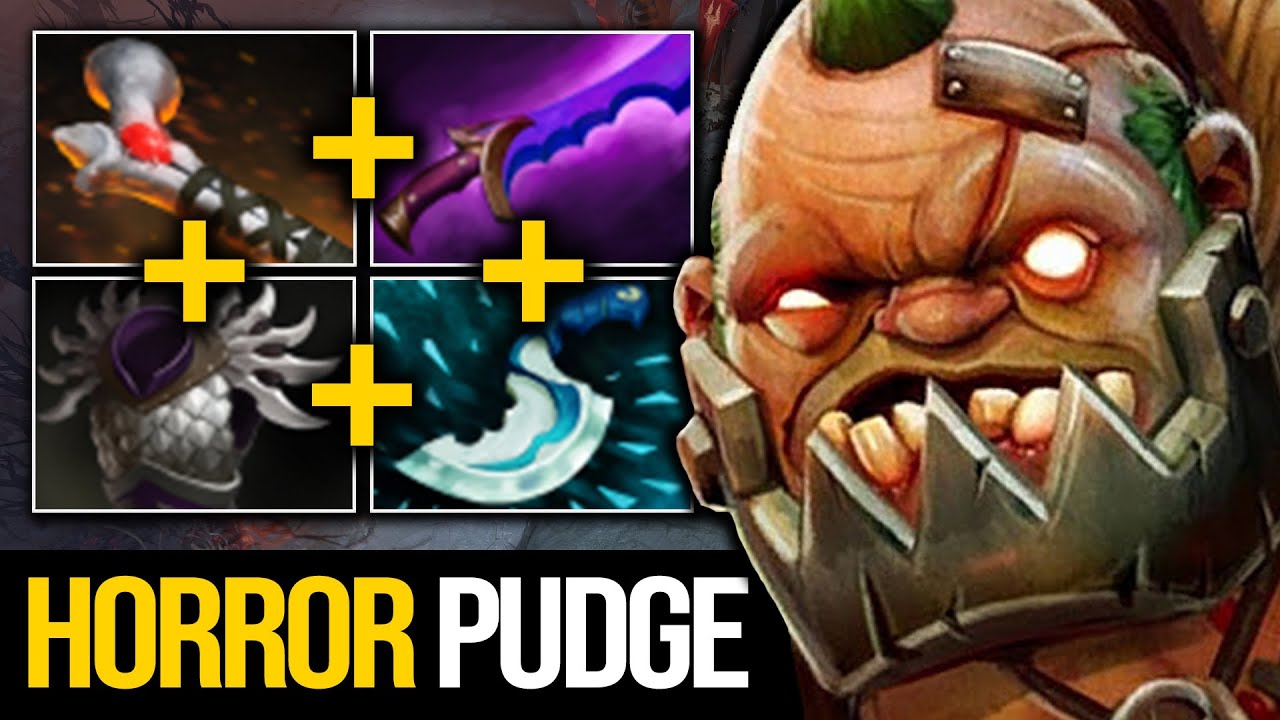 CRAZY PUDGE NONSTOP GANK WITH ROD OF ATOS | Pudge Mid | Pudge Official ...