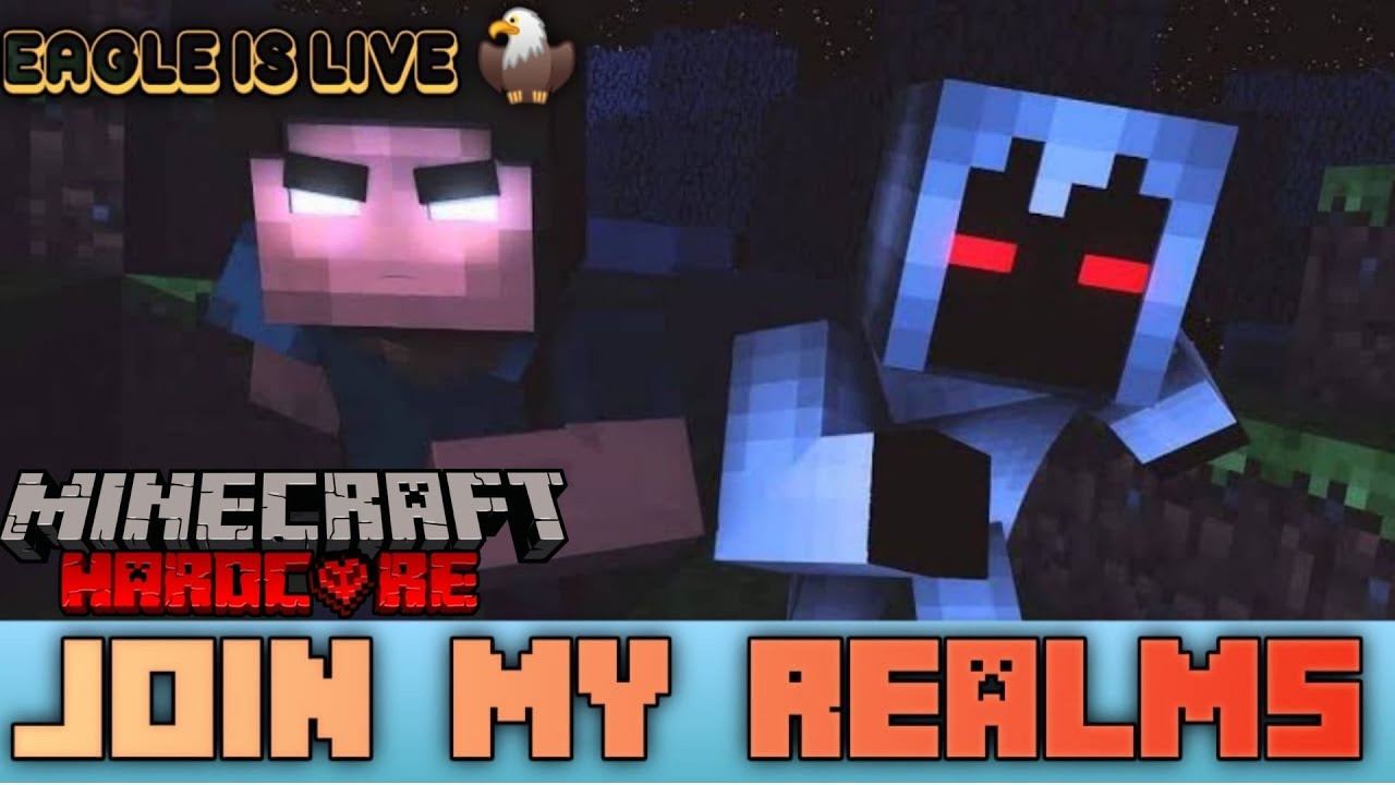 MINECRAFT LIVE🔴| JOIN MY REALMS | #MINECRAFT #JOINMYREALMS #EAGLEISLIVE ...