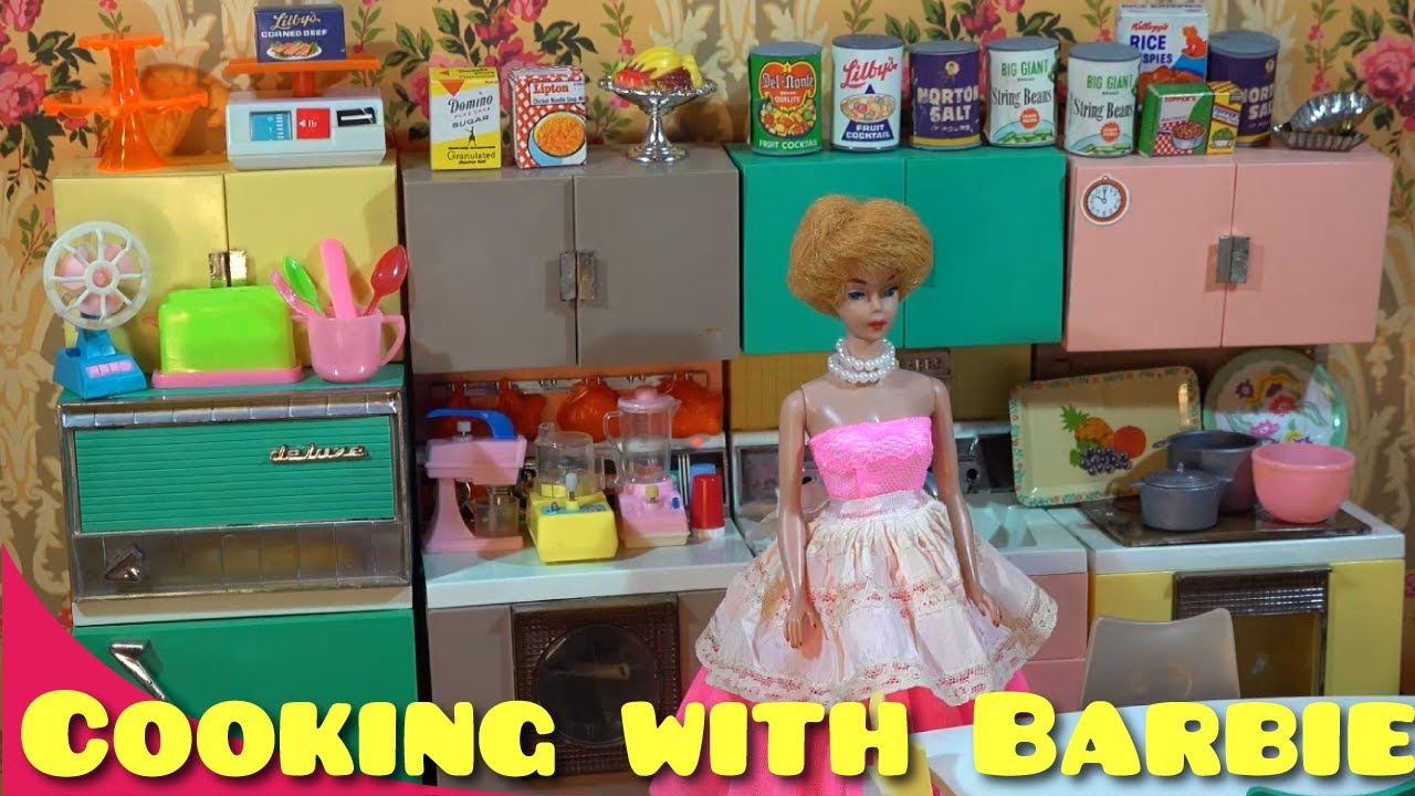Cooking with Barbie - Dolly Dreamland - YouTube