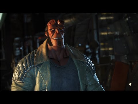 Injustice 2 Hellboy All Intros (Includes Premier Skins) - YouTube