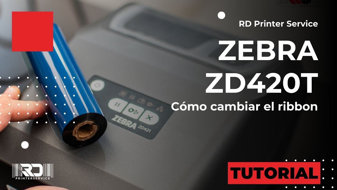 Como Cambiar Ribbon Impresora De Etiquetas Zebra ZD420t YouTube como-cambiar-ribbon-impresora-de-etiquetas-zebra-zd420t-youtube