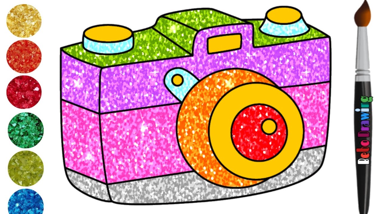 camera drawing for kids | kids camera drawing | बच्चों कि Drawing ...